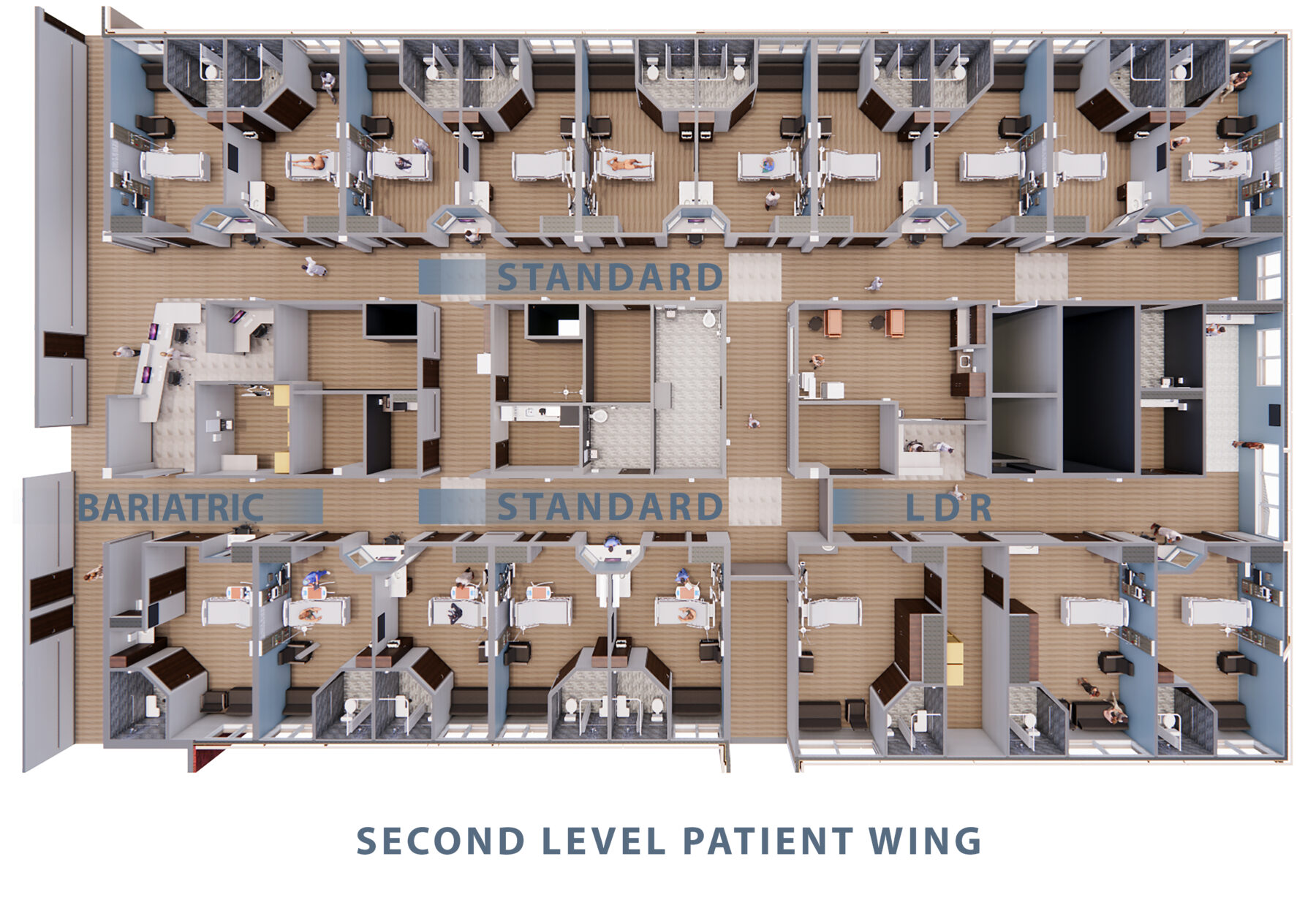 Brodstone Memorial Hospital Patient Wing, ER and Infusion Suite ...